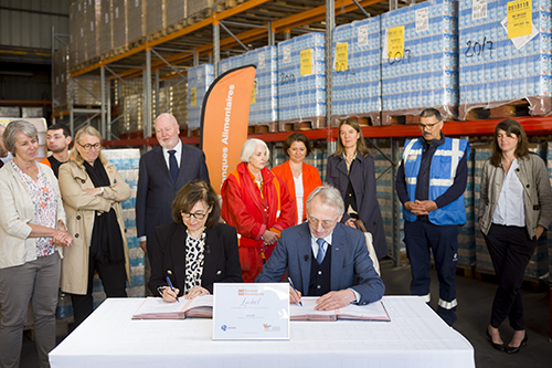 GEODIS reçoit le label « Entreprise Solidaire des Banques Alimentaires